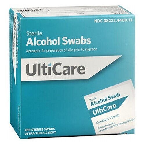 Sterile Alcohol Swabs 200 Count By Ulticare | eBay