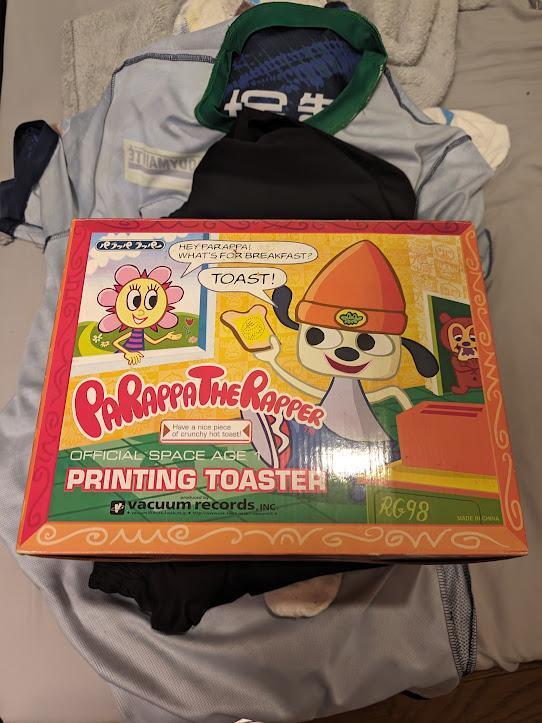 RARE JAPAN Parappa Rapper Toaster Used Figure Toy Doll BY FedEx | eBay