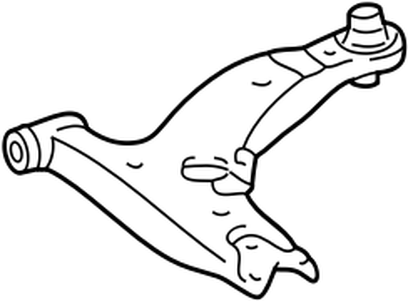 48068-13010 Toyota Arm sub-assy, front suspension, lower no.1 rh ...