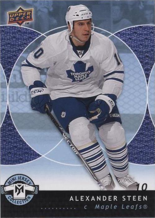 2007-08 Upper Deck Mini Jersey Collection - Alexander Steen #92 for ...