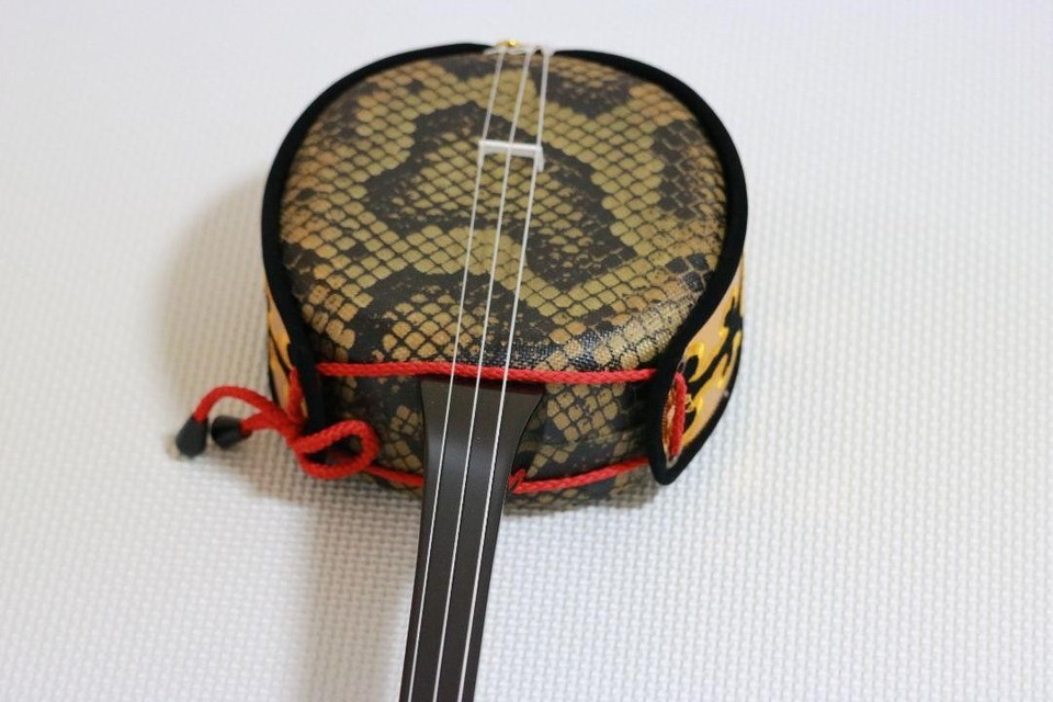 Shamisen Japanese Traditional Musical Instrument-Complete Set Okinawa ...
