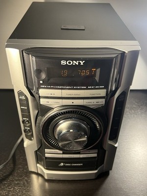 Sony MHC-EC55 Mini HiFi Component System 3-Disc CD Player AM/FM Radio ...