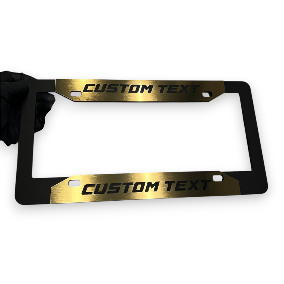Custom Engraved Text Personalized Name License Plate MULTICOLOR Car Tag ...