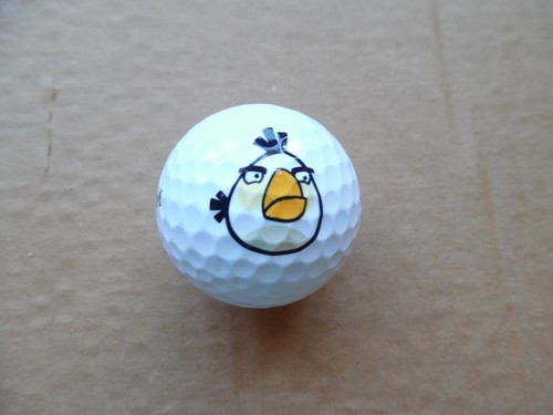 Angry Birds Logo Golf Ball Srixon Golf Ball Bird Logo | eBay
