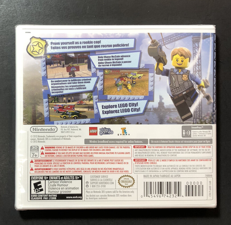 Lego City Undercover The Chase Begins Map
