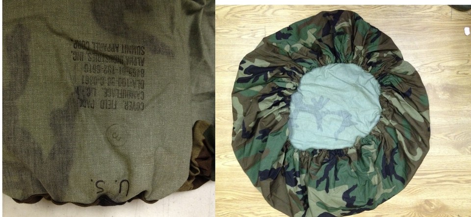 US Military Cover, Field Pack,Ruck,Backpack,Tire Cover "Woodland, NEW ...