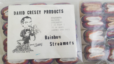 Stage Magic Throw Streamers David Cresey Rainbow Standard Streamers 33 ...
