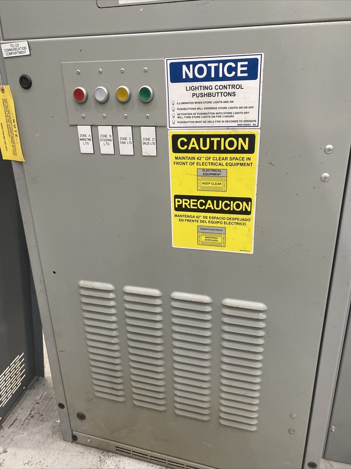 Eaton Switchboard Main + Dist 400 Amp 490Y/277 3 P/4W Nema 1 | eBay