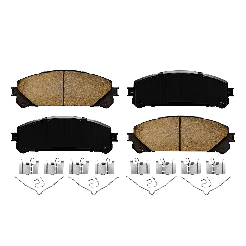 8pc Front Rear Brake Rotors Brake Pads Kit for Lexus RX350 RX350L ...