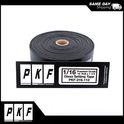 1/16" Auto/Truck Glass Setting Tape 15' Foot Roll | eBay