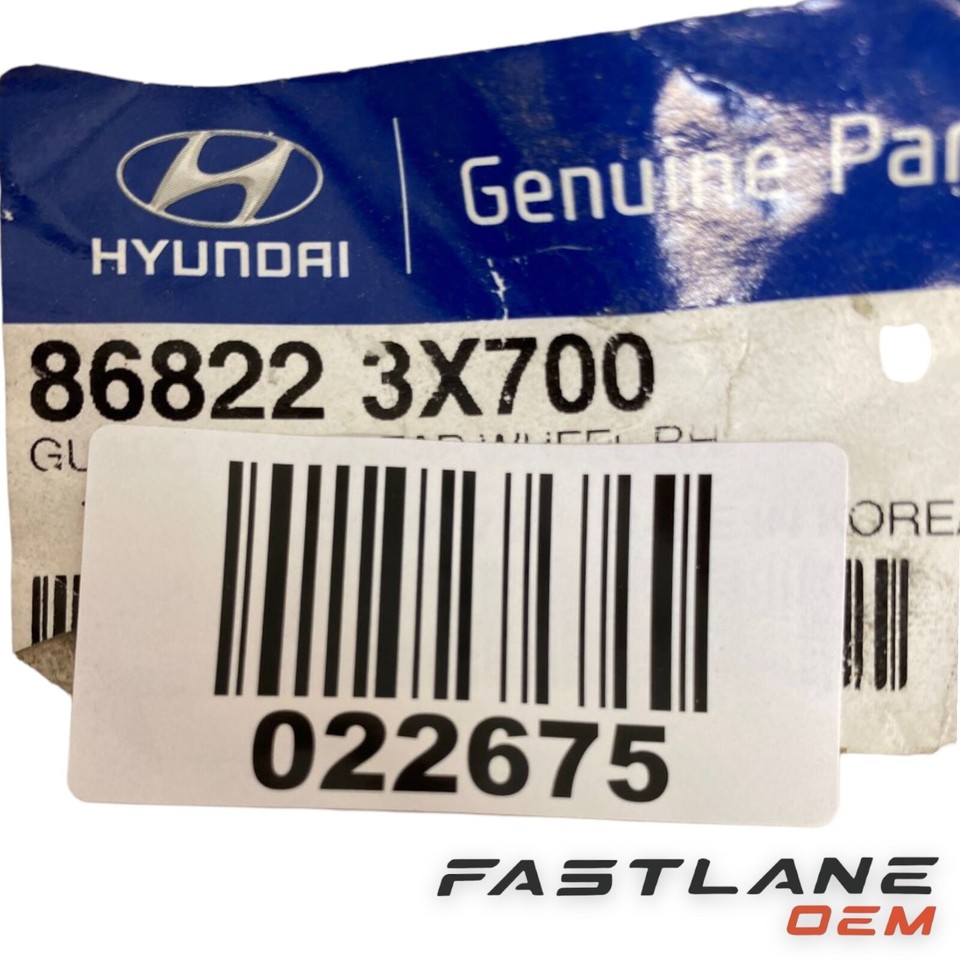 2014-2015 HYUNDAI ELANTRA REAR RIGHT WHEEL GUARD ASSEMBLY NEW OEM 86822 ...