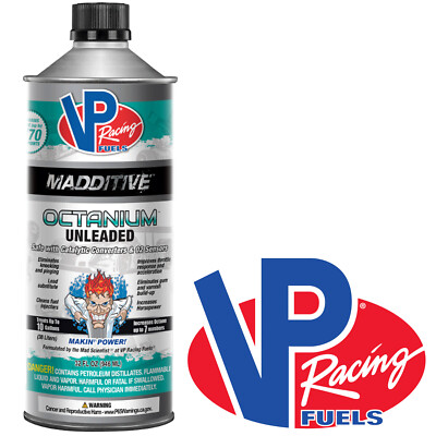 VP Racing Fuels Madditive Octanium Unleaded Octane Booster 946ml Bottle ...