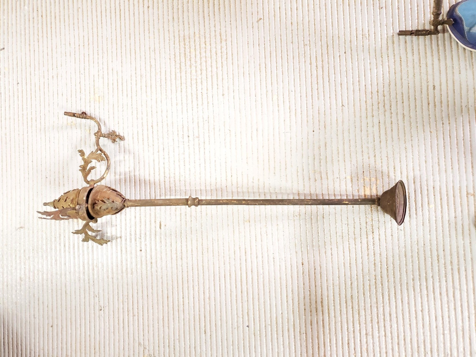 antique Victorian brass steel gas lamp Light Chandelier Fixture Ceiling ...