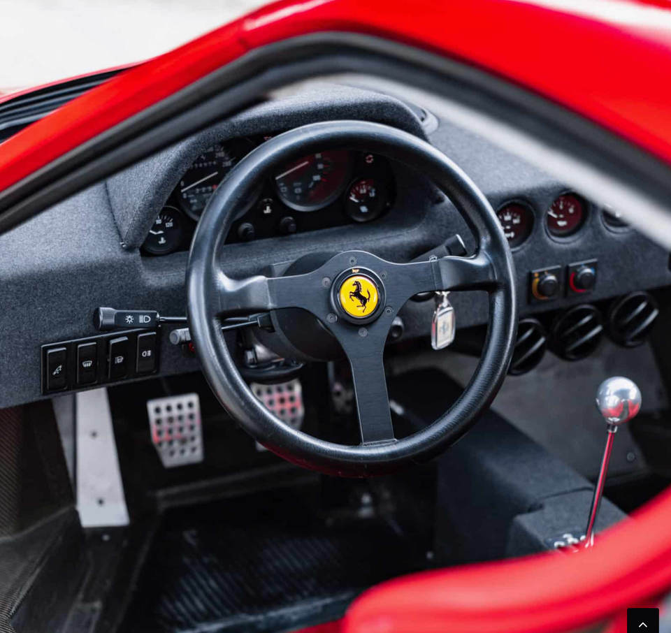 Ferrari F40 Replica Steering Wheel Made In ITALY High Quality New ...