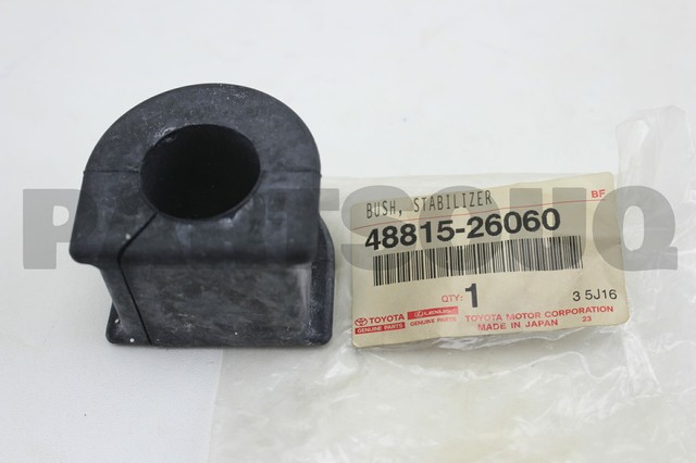 4881526060 Genuine Toyota BUSH, FRONT STABILIZER BAR, NO.1 48815-26060 ...