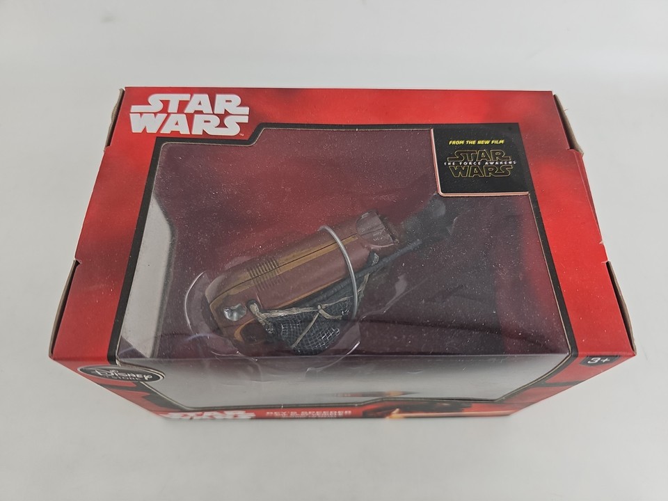 Disney Store Star Wars The Force Awakens Rey's Speeder Die Cast Vehicle ...
