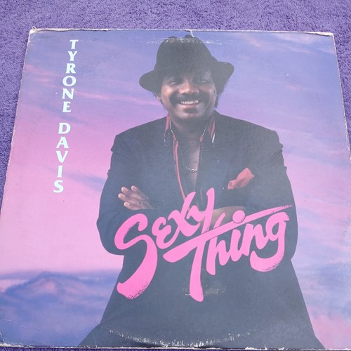 Tyrone Davis - Sexy Thing (LP, Album) US 1985 Prelude cover aged vinyl ...