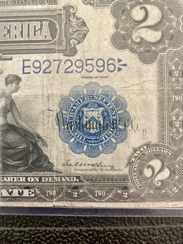 1899 $2 TWO DOLLARS SILVER CERTIFICATE NOTE VF!!!!! | eBay