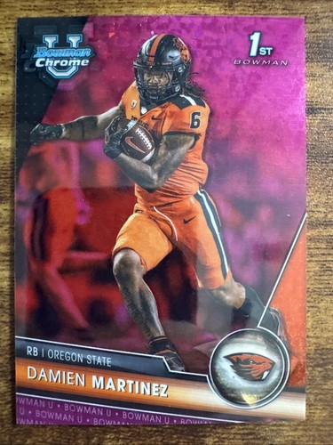 2023 Bowman University Chrome - Pink Mini-Diamond Damien Martinez /150 ...