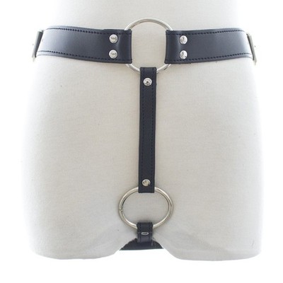 Men Erotica Thong Men Thong Men G-String PU Leather Panties Strap Thong ...