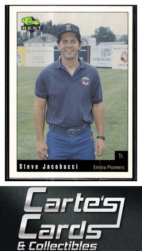 Steve Jacobucci 1991 Classic Best Elmira Pioneers #30 Boston Red Sox TR ...