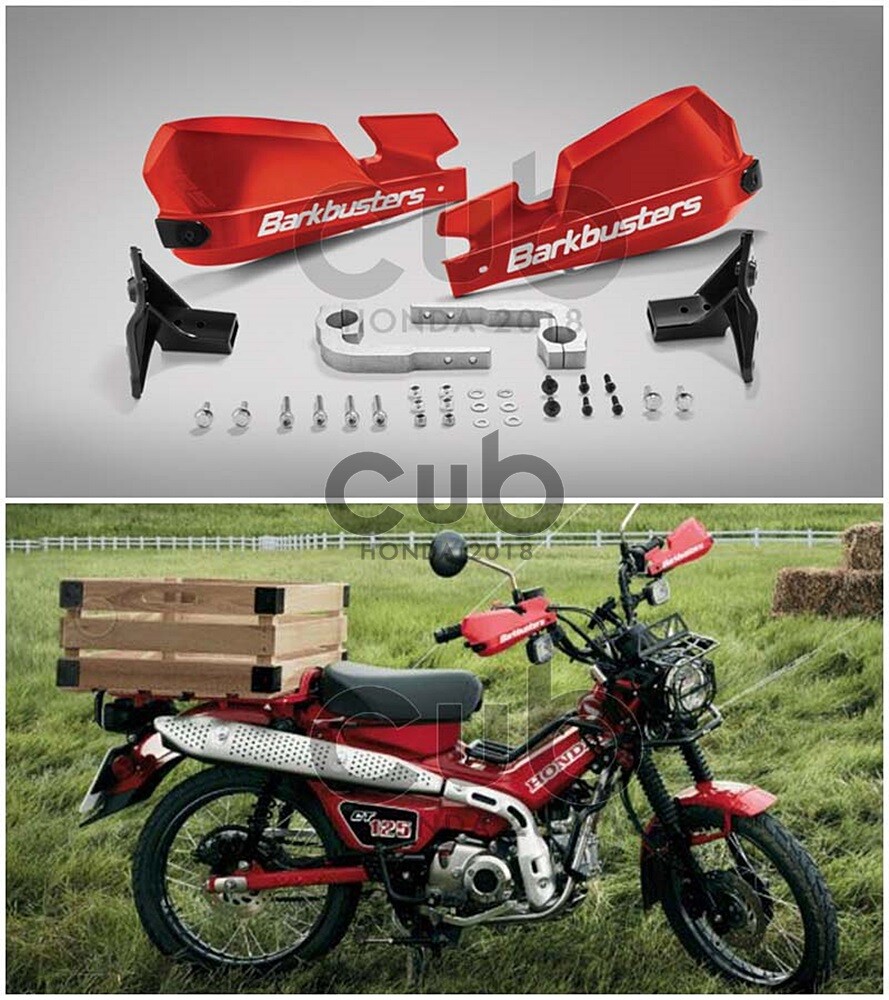 FOR HONDA CT125 CT 125 HUNTER 2020 - 2024 HAND GUARD BARKBUSTERS H2C ...