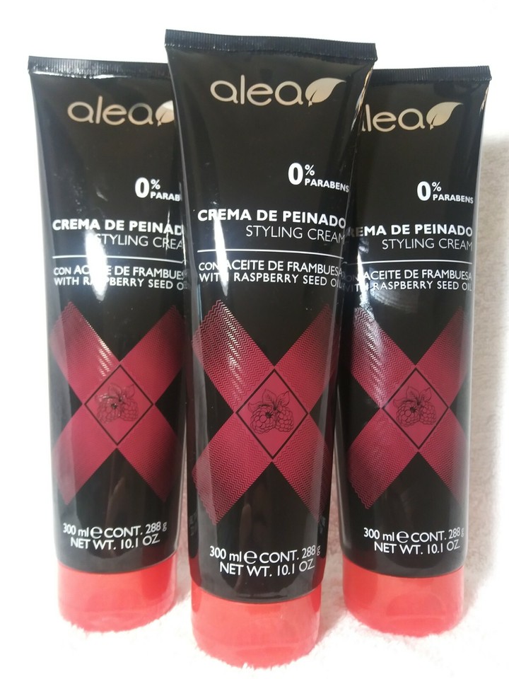 Alea Styling Cream with RaspberrySeed Oil-300ml/10.1oz- 3 Units ...