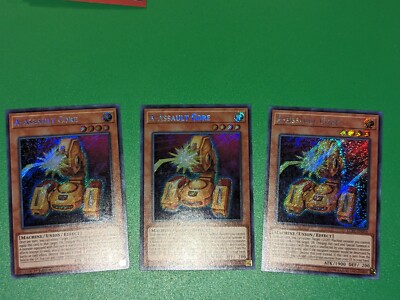 A-Assault Core secret rare LCKC-EN019 1st-3 cards sold separately | eBay