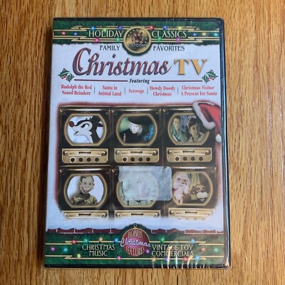 Christmas TV (Holiday Classics, Nostalgic Family Favorites) DVD [SEALED ...