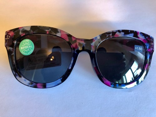 New Center Stage Pink Quartz PEEPERS Bifocal Sun Readers +1.50 | eBay