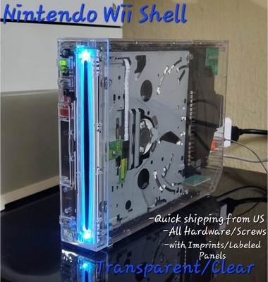 Nintendo Wii Shell Case Housing Replacement Parts WII Game Console ...