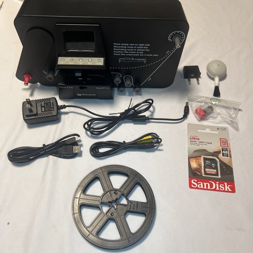 Wolverine Data MovieMaker PRO 8mm and Super 8 Converter - Up to 9"Reels ...