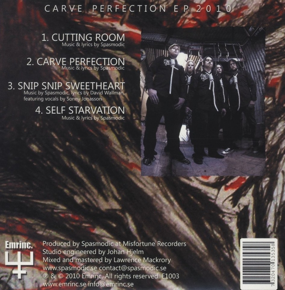 Spasmodic Carve Perfection (CD) | eBay