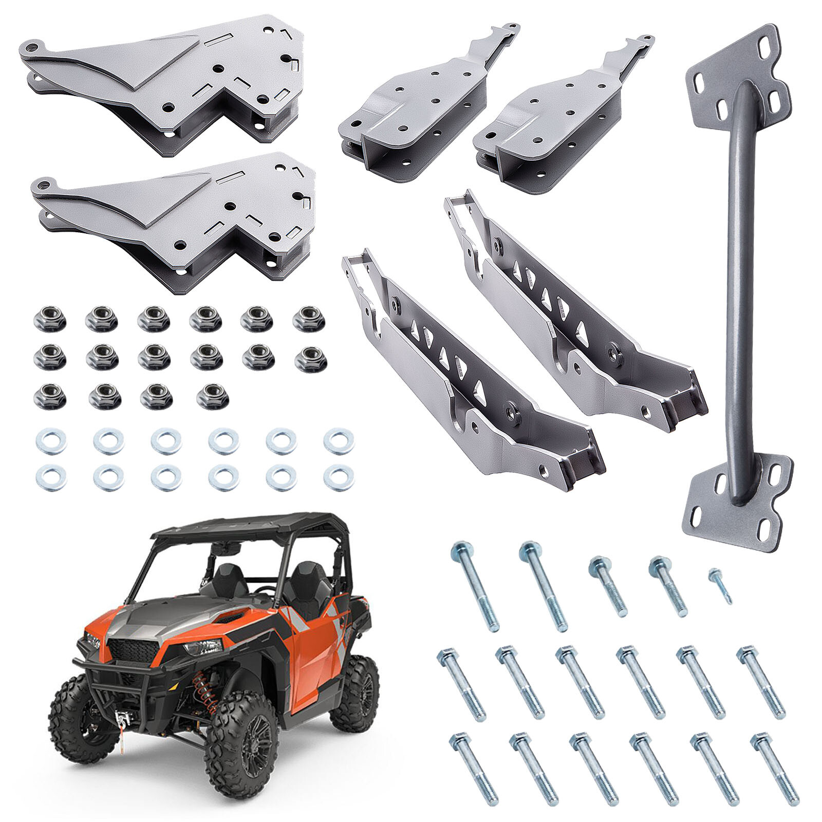 3" Front Rear Suspension Lift Kit for Polaris General 1000 /4 1000 2016 ...