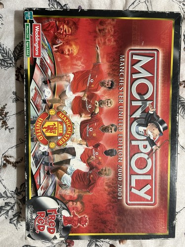 MONOPOLY Manchester United Edition 2000/2001 Includes Fred The Red ...