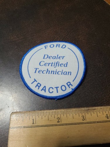Vintage New Holland Ford Tractors Service Technician Employee Patch | eBay