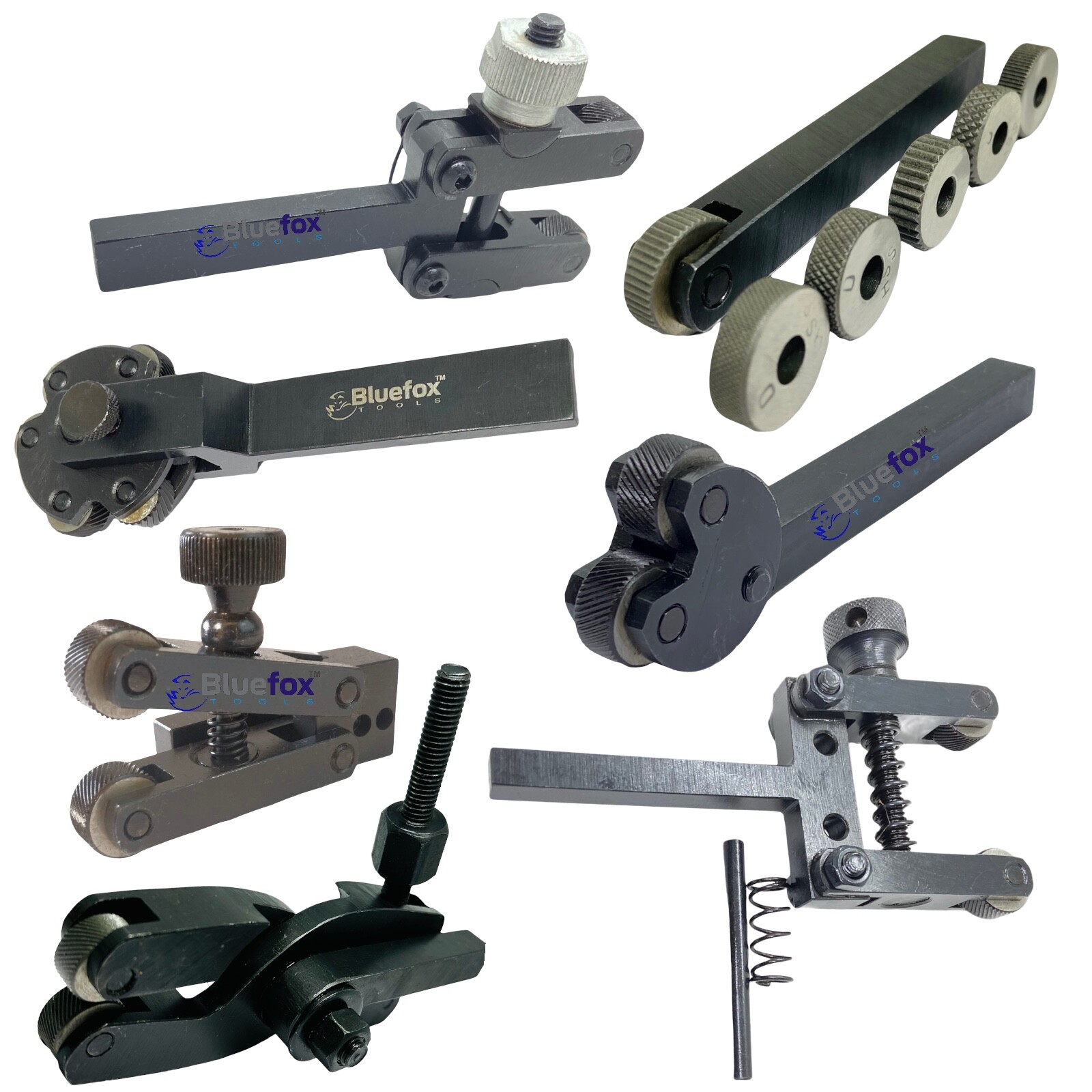 KNURLING TOOLS 1, 2, 6, WHEEL CLAMP INDUSTRIAL TYPE ENGINEERING TOOLS ...