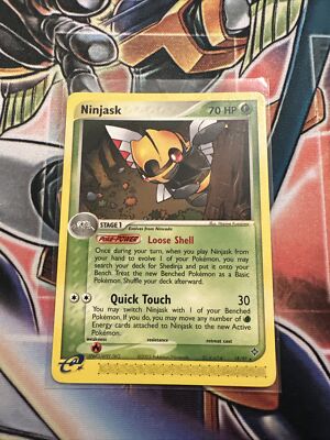 RARE Pokemon Ninjask Dragon 18/97 Non Holo 2003 Card | eBay