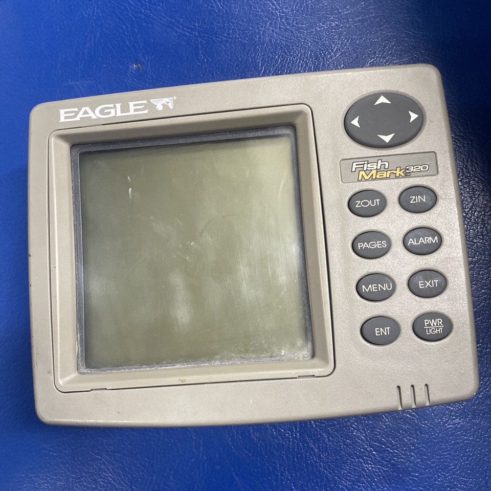 Eagle Fish Mark 320 Fish Finder Depth Finder Head Unit only AS Is ...