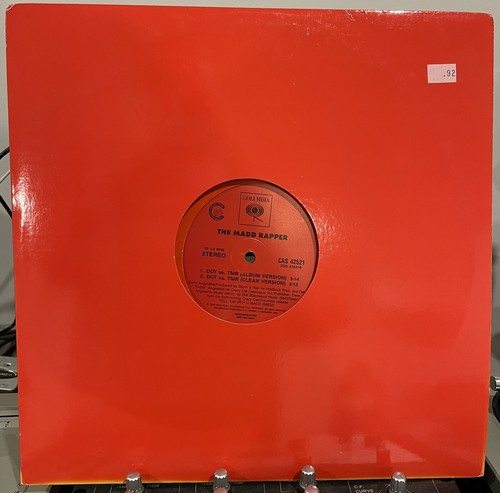 The Madd Rapper – You're All Alone / DOT Vs. TMR Label: Columbia Rap ...