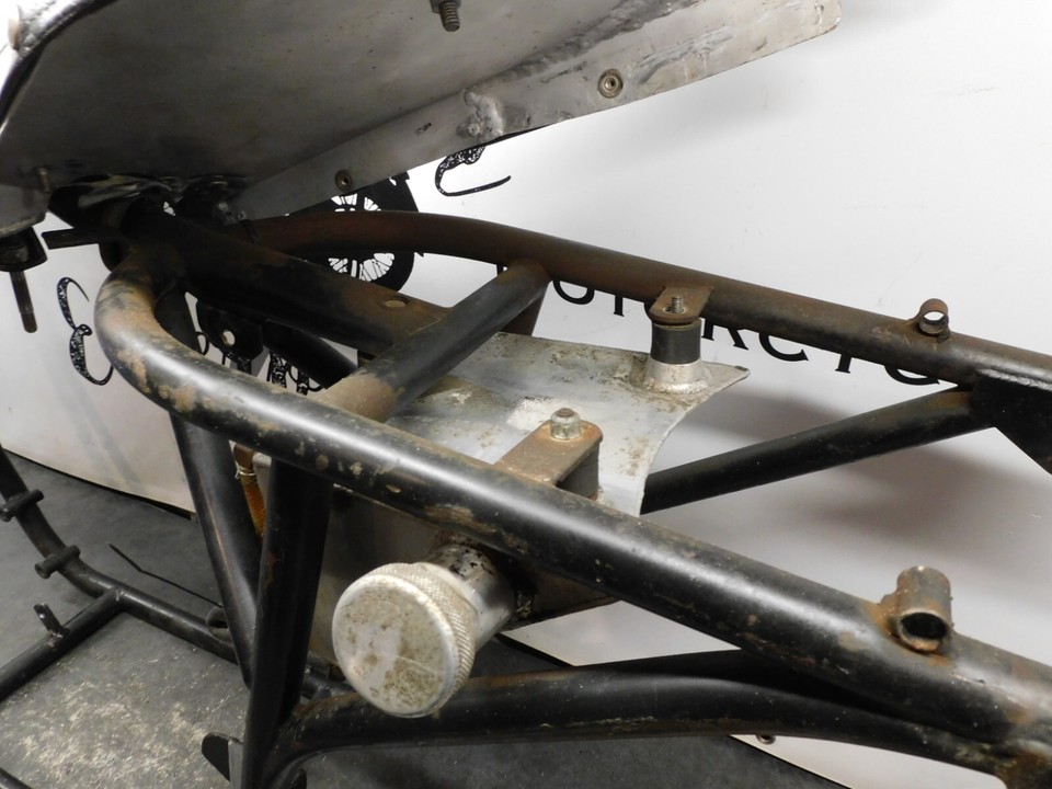 Harley XR 750 Knight Frame Alloy Tank & Seat Custom Hill Climb AHRMA ...