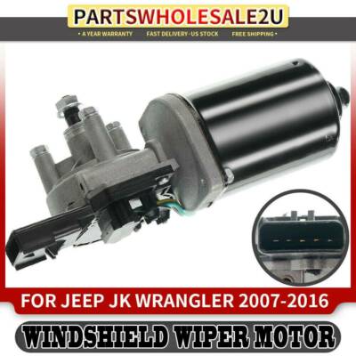 Front Windshield Wiper Motor for Jeep Wrangler Sport Utility 2007-2016 ...