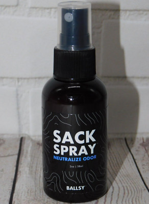 BALLSY Sack Spray pH Balanced Refreshing Body Spray Mens Fragrance 2oz ...
