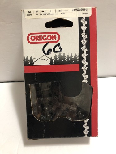 OREGON 91VXL062G 62 Drive Link Long Top Plate 3/8” Low Profile Chain ...