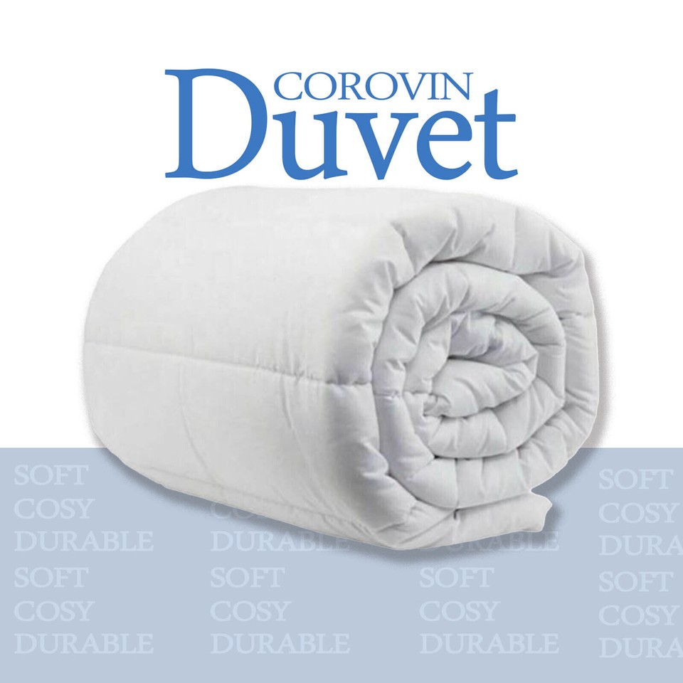 COROVIN Luxury Duvet Quilt 4.5 13.5 10.5 15 TOG Anti Allergy Duvets All ...