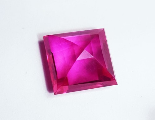 Square Shape Natural Pink Sapphire 8 to 10 Ct Certified Loose Gemstone ...