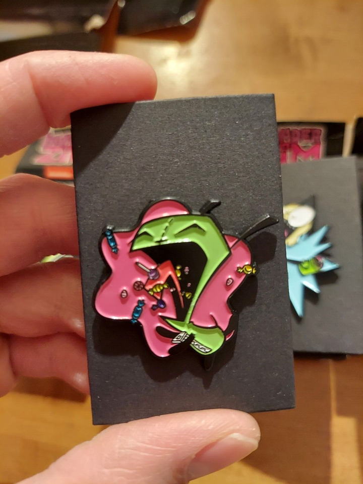 LOT OF 5 Invader Zim Food Pizza Toast Candy Shake Pin Blind Box READ | eBay