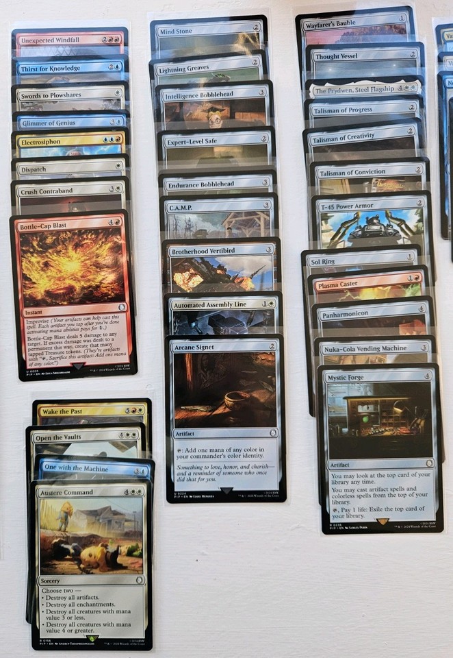 MTG Fallout Science Commander Deck Universes Beyond Magic the Gathering ...