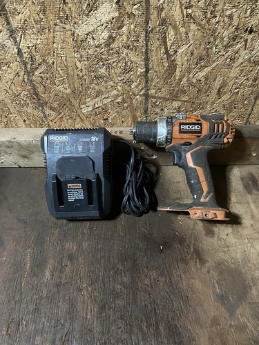 RIDGID Fuego R86008 18V Lithium Ion Compact Cordless Drill Driver ...