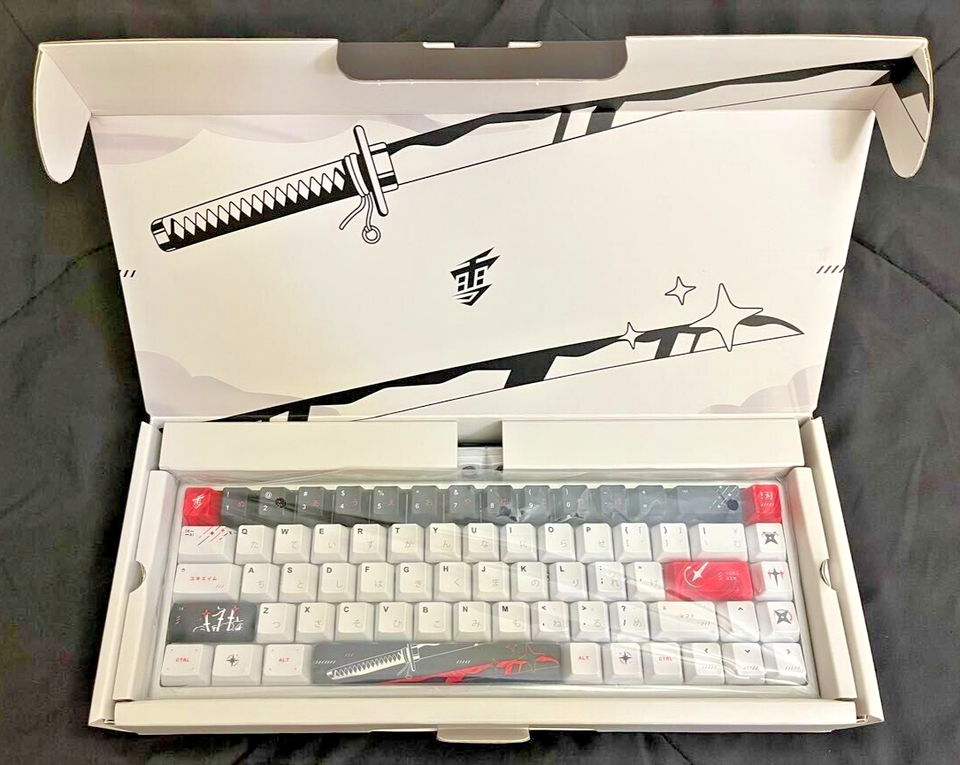 Yuki Aim Polar 65 Keyboard KATANA Edition Drop 1 Gaming keyboard JAPAN ...